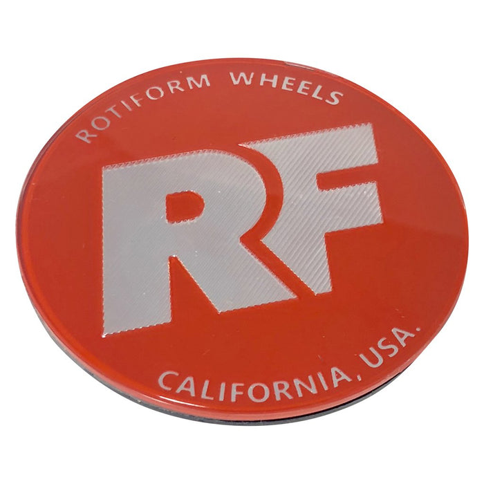 Rotiform RF LENS - RED WITH CHROME FOIL LOGO